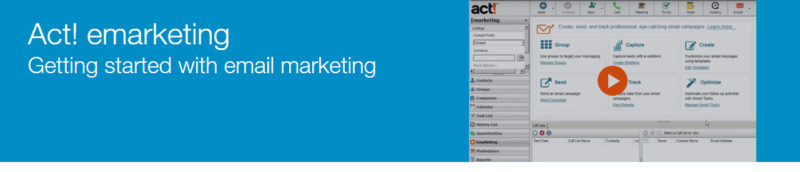 Upgrading Your Act Email Marketing Account | Friendly Act CRM Software ...
