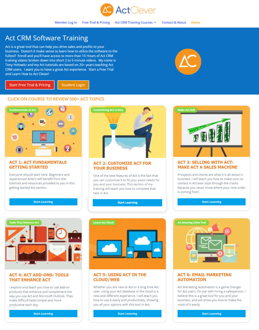 Friendly Act CRM Software Database Sales Support & Training – Award ...