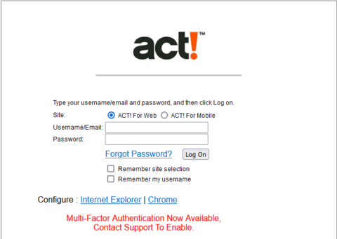 Act CRM Cloud Login | Friendly Act CRM Software Database Sales Support ...